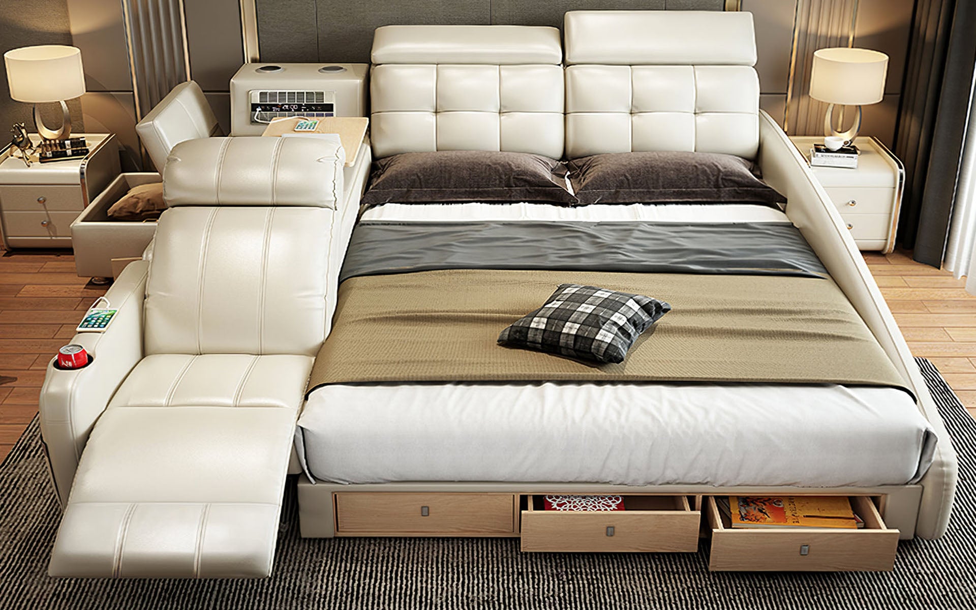 ULTIMATE BED | MULTIFUNCTIONAL BED | SMART BED | TECH BED – Jubilee ...